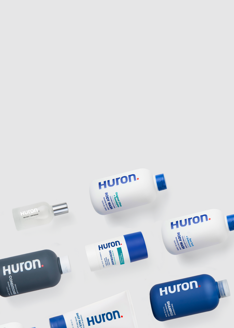 Huron - Natural, science-backed men's products built from scratch.