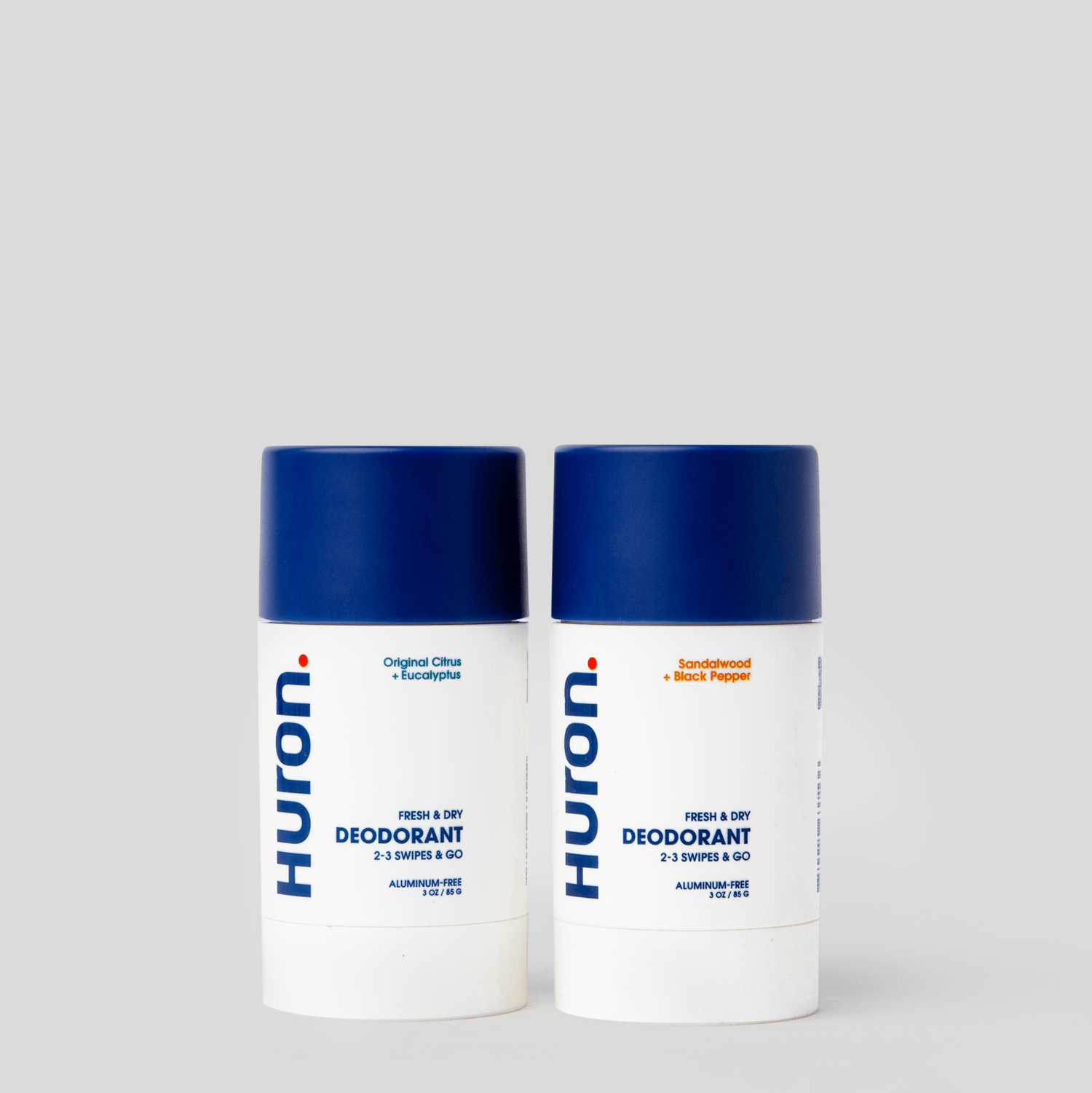 Deodorant Scent Duo - 2-Pack Aluminum-Free Deodorant for Men | Huron